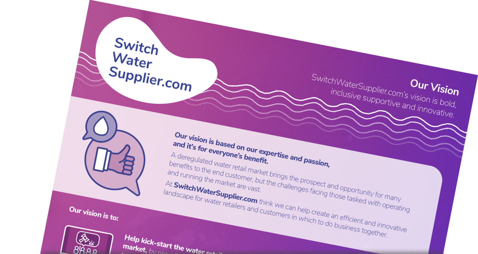 Our Vision - Switch Water Supplier